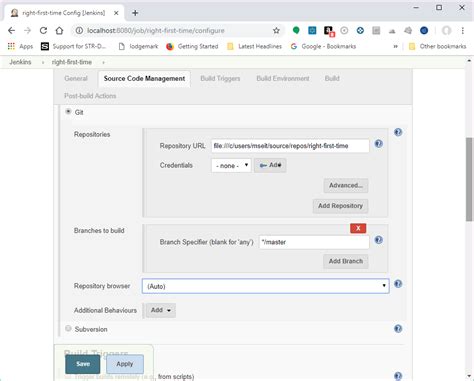 Git Prebuildmerge Trait Jenkins Plugin