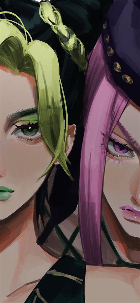 Kujo Jolyne And Narciso Anasui Jojo No Kimyou Na Bouken And More Drawn By Sriokorr Danbooru