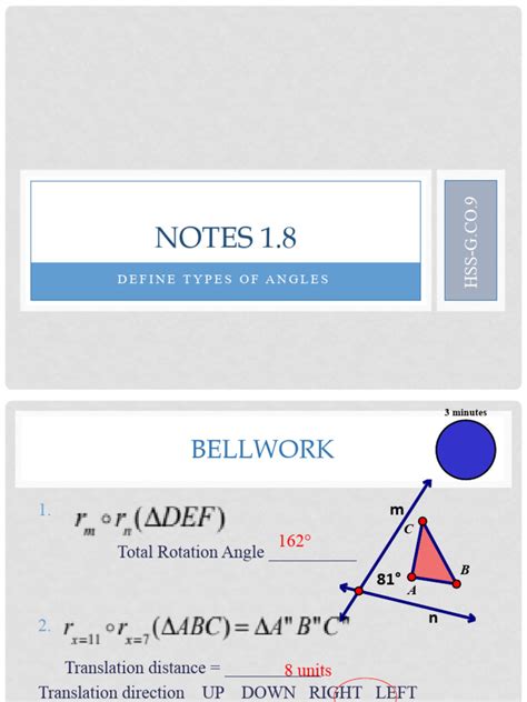 1 8 Types Of Angles Powerpoint Pdf Angle Euclidean Geometry