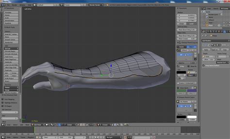 Mesh How To Stretch Selected Vertices To Mathfunction Or Bezier