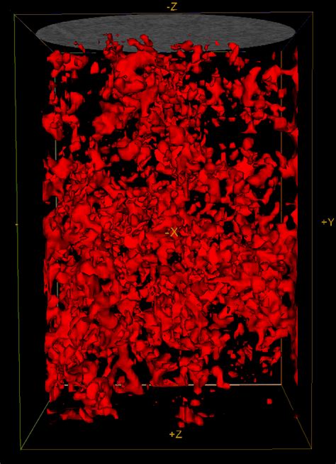 3d Isosurface Image Visualization Of The Air Filled Pores Taken By Download Scientific Diagram