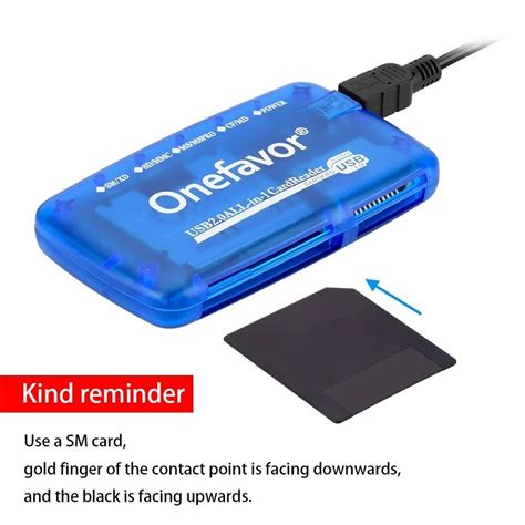 Smartmedia Cards Reader All In 1 Usb Universal Multi Card Adapt For Sm Cf Card Ebay