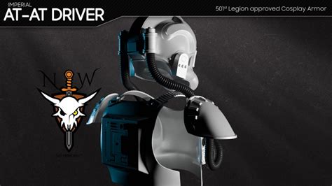 Imperial At At Driver Cosplay Armor From Star Wars Empire Strikes Back