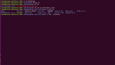 Install And Run NS On Ubuntu PostNetwork Academy