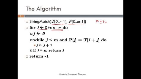 Brute Force String Matching YouTube