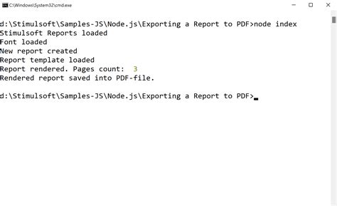 Exporting A Report To Pdf Samples