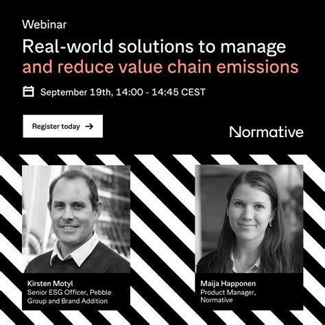 On Linkedin Webinar How To Make Scope 3 Emissions