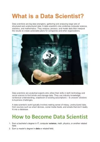 PPT Data Science Ppt PowerPoint Presentation Free Download ID