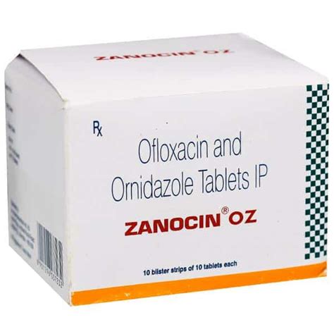 Zanocin Oz Tablet Ak Medical Hall