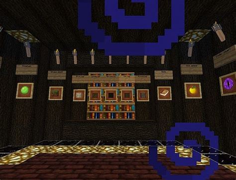 Easy To Navigate Server Spawn Includes Shop Rules A Jail And A Trophy Room Minecraft Map