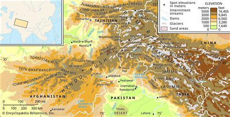 Hindu Kush Meaning History Geography And Map Britannica