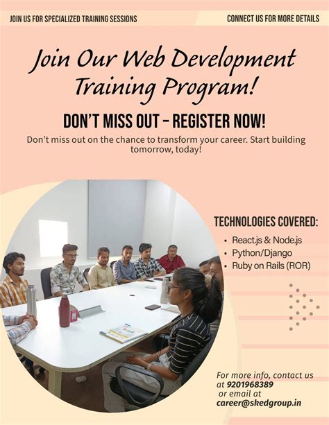 Webdevelopment Reactjs Nodejs Python Django Rubyonrails Training