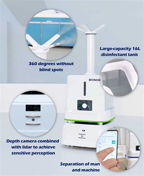 Biobase Disinfection Guards Atomizing Disinfection Robot Biobase