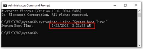 How To Check Windows Uptime On Windows 10 11 Full Guide MiniTool Partition Wizard