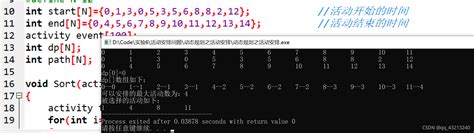 会议安排（贪心算法和动态规划）会议安排 动态规划 Csdn博客