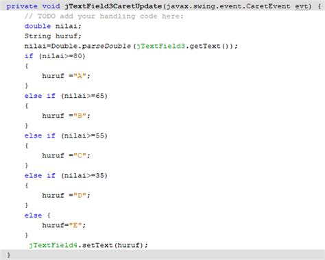 Java 4 Praktikum Percabangan If Cakrawala