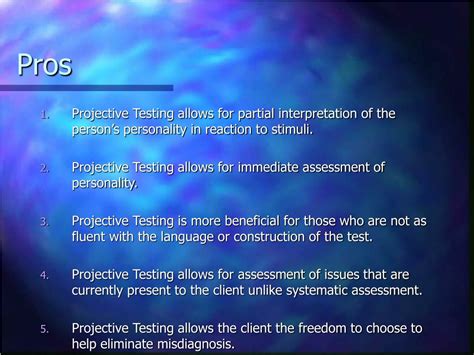 PPT Projective Testing In A Clinical Setting PowerPoint Presentation ID 439127