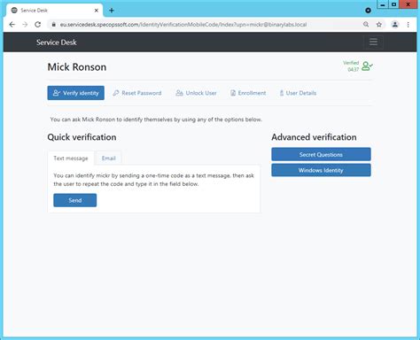 Specops Secure Service Desk Product Review It Security Guru