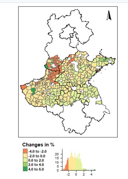 R Is There Any Way To Customize Legend Histogram Using Tmlayout