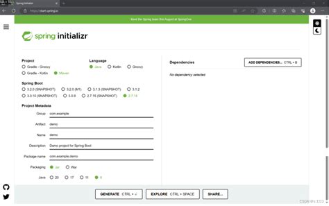【javaee】spring Boot 项目的创建和使用javaee构建一个springboot项目 Csdn博客