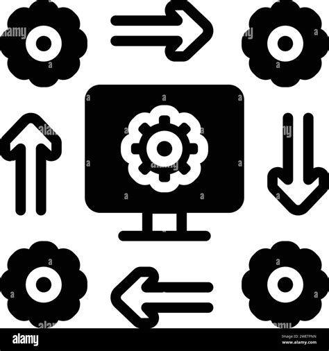 Icon For Workflow Software Stock Vector Image And Art Alamy