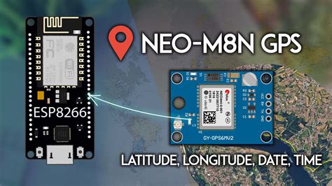 Esp8266 Nodemcu Module Gps Neo M8n Arduino Ide