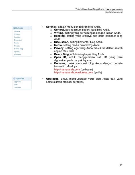 Tutorial Membuat Blog Dari Wordpress Cara Membuat Blog Wordpress