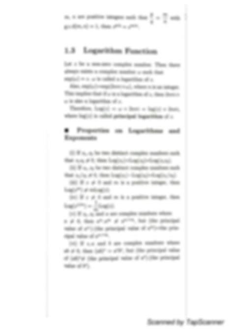 SOLUTION Complex Number Properties And Concepts Studypool