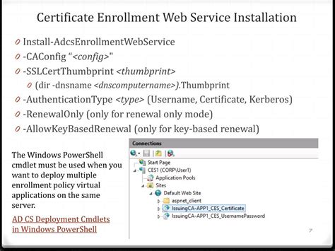 Ppt Cross Forest Certificate Enrollment Using Certificate Enrollment Web Services Powerpoint