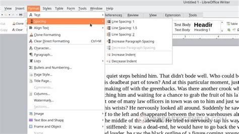 Default Line Spacing In Libreoffice Writer Tutorial And Explanation
