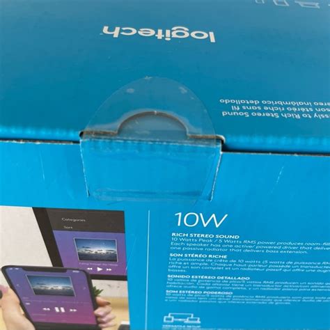 Logitech Portable Audio Video Logitech Z Bluetooth Multi Device Stereo Speakers W Black