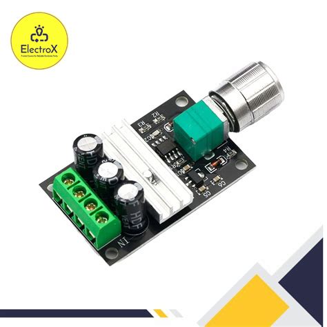 Pwm 3a Dc Motor Speed Controller Electroxbd