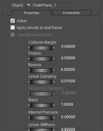 Setting Object Properties