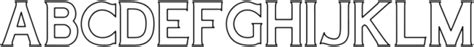 Armada Inline Otf 400 Font Decorativedisplay Modern What Font Is