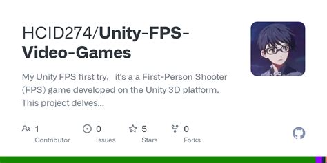 Github Hcid274unity Fps Video Games My Unity Fps First Try，its A A