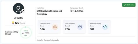 Geeksforgeeks Dsa Milestone Rahul Kumar