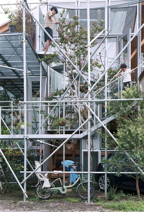 Suzuko Yamada Clads Daita 2019 House With Inhabitable Steel Frame In Japan Architect Suzuko Yamada Clads Daita 2019 House With Inhabitable Steel Frame In Japan Architect