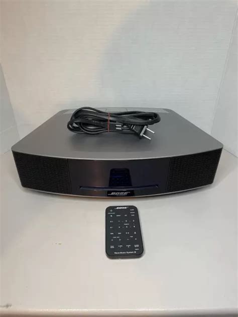 Bose Wave Music System Iv Cd Player Radio Model 417788 Wms With Remote 649 99 Picclick Ca