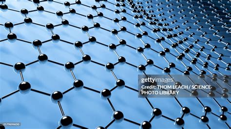 Graphene Molecular Structure Illustration High Res Vector Graphic