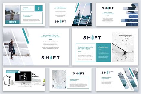 shift modern powerpoint template powerpoint templates powerpoint