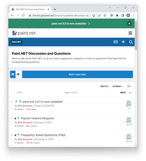 Paint NET Features