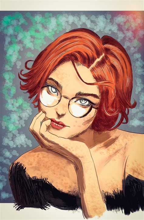 Artstation Redhead Crush Artstation Redhead Crush