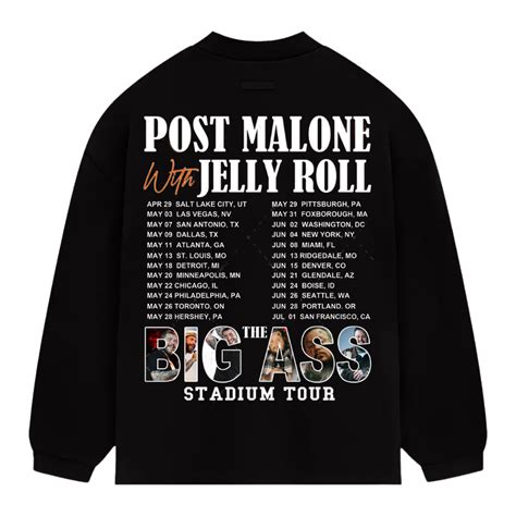 The Big Ass Stadium Post Malone Tour Sweatshirt Post Malone
