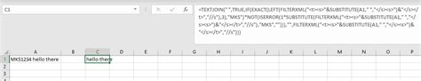 Trying To Remove A Specific String From A Cell Rexcel