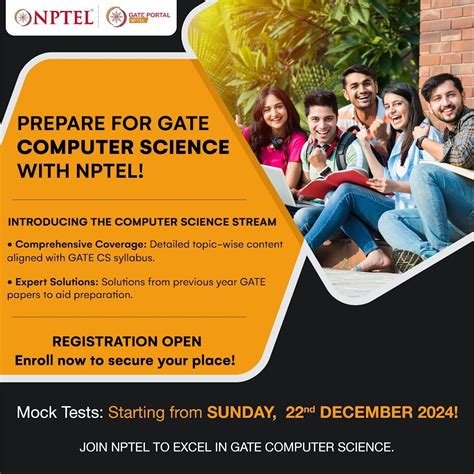 nptel on linkedin gatepreparation computerscience mocktests nptel