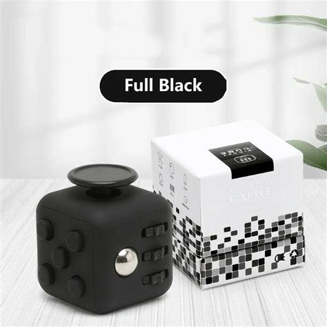 Fiddle Fidget Cube Anxiety Adults Stress Relief Desk Toy Adhd Toy Shopee Philippines