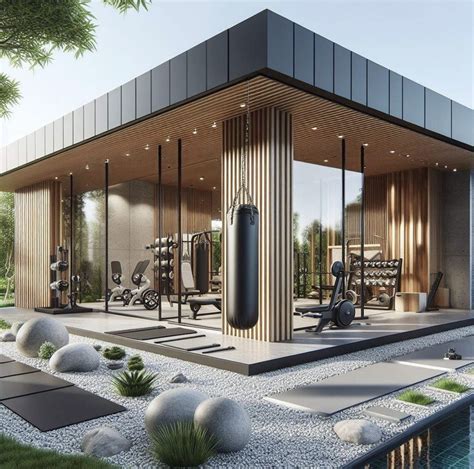 Modern Glassy Garden Outbuilding Home Gym Artofit