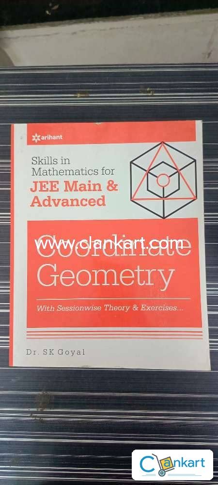 Buy Skills In Mathematics Coordinate Geometry For Jee Main And Advanced Book In Excellent