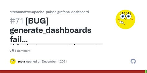 Bug Generatedashboards Fail `jinja2exceptionsundefinederror Gf