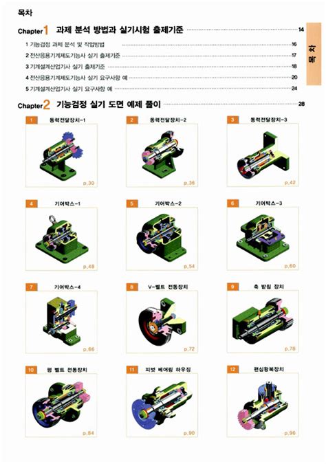 알라딘 전자책 전산응용 기계제도 기능사 기계설계 산업기사 실기 도면 예제집